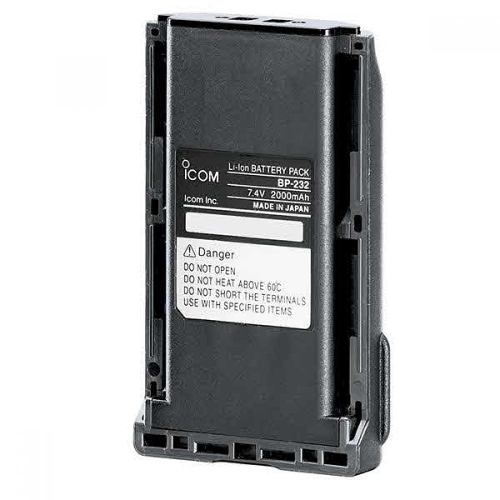 Icom BP-232H Li-Ion Battery - 2300mAh