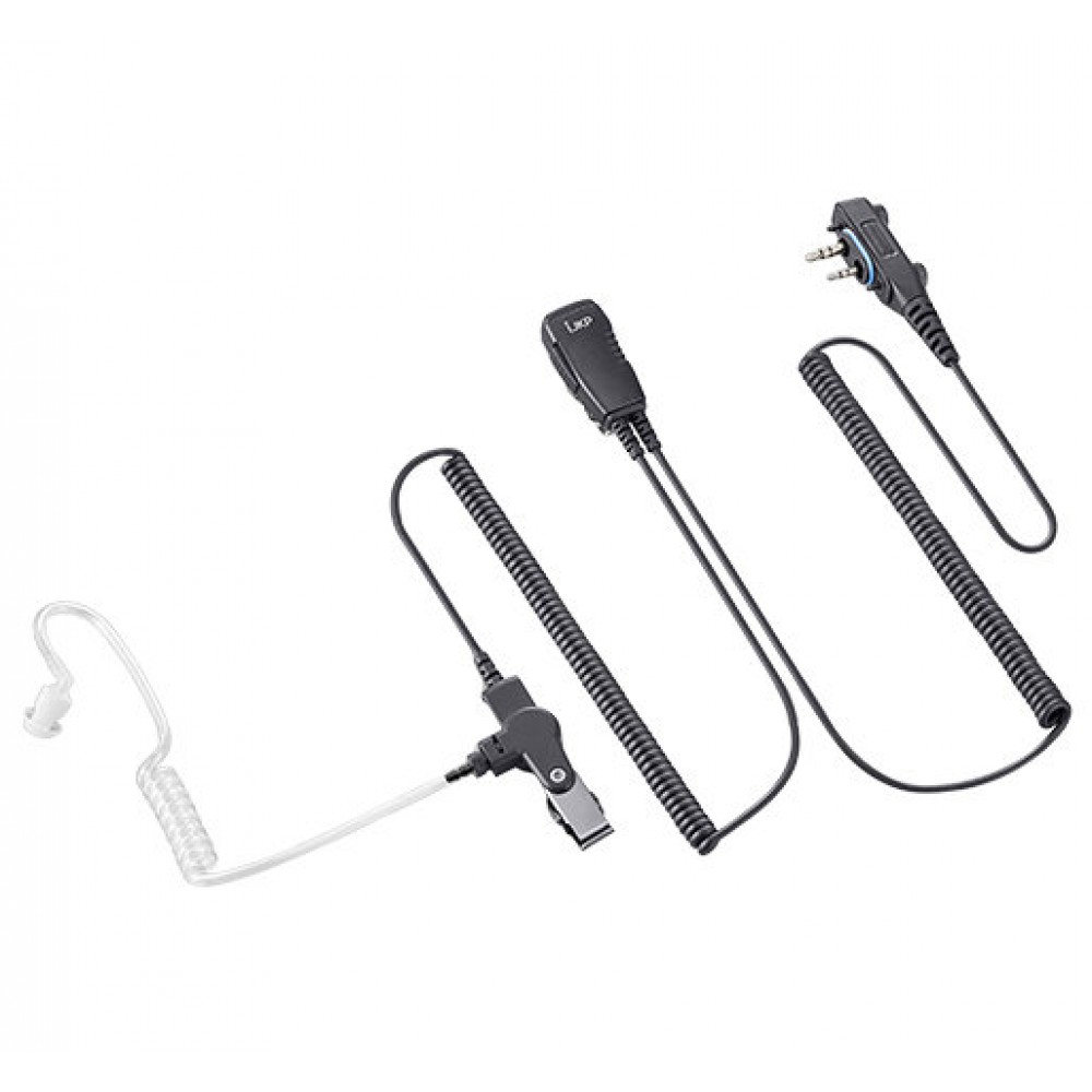 Icom IJKP-HM2PLOW 2-Wire Surveillance Kit w Acoustic Tube