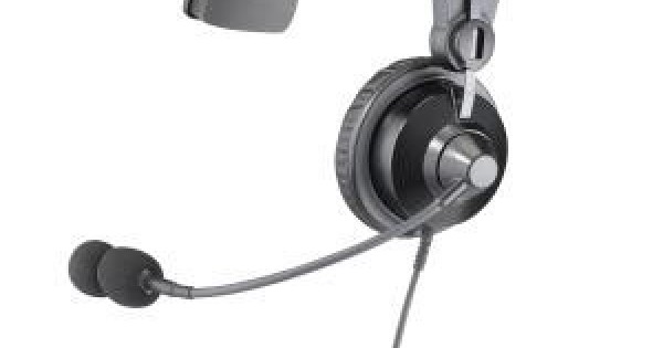 OTTO V4-SP2KB5 Lightweight Single-Muff Headset for Kenwood