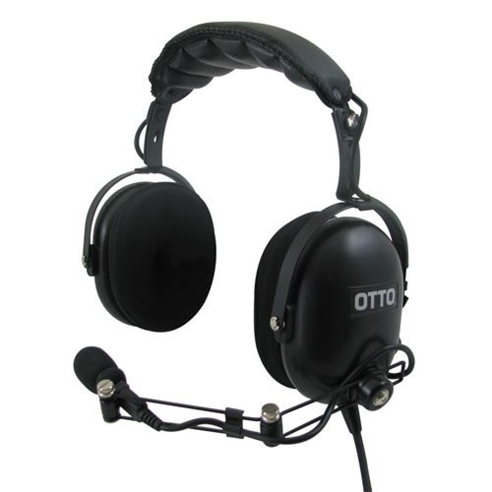 OTTO V4-10515 Over-the-Head Heavy Duty Headset for Icom