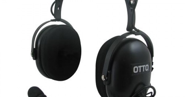 OTTO V4-10480 Over-the-Head Heavy Duty Headset for Icom